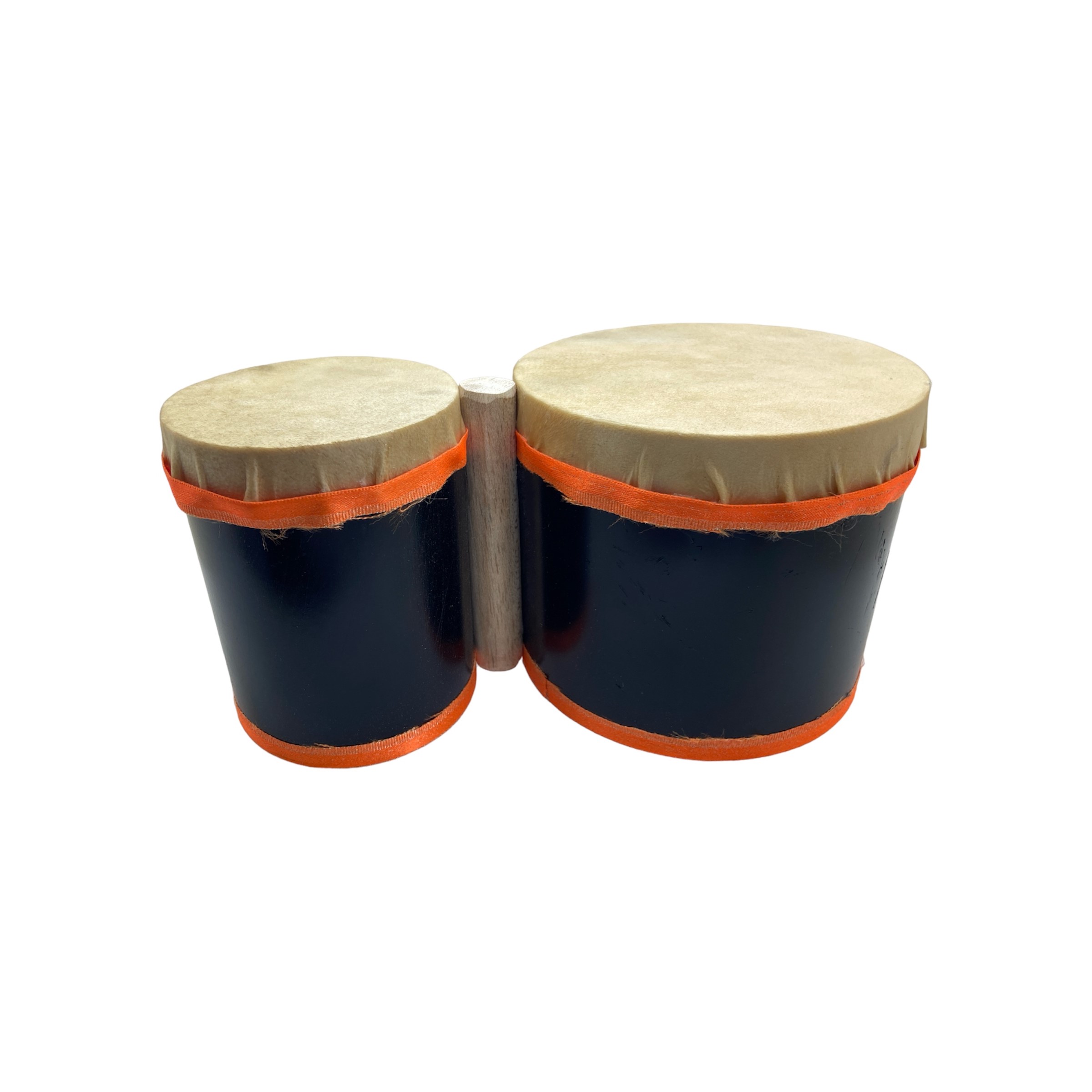 Bongô Artesanal Em PVC Com Pele Couro Musicalização Infantil - O ...