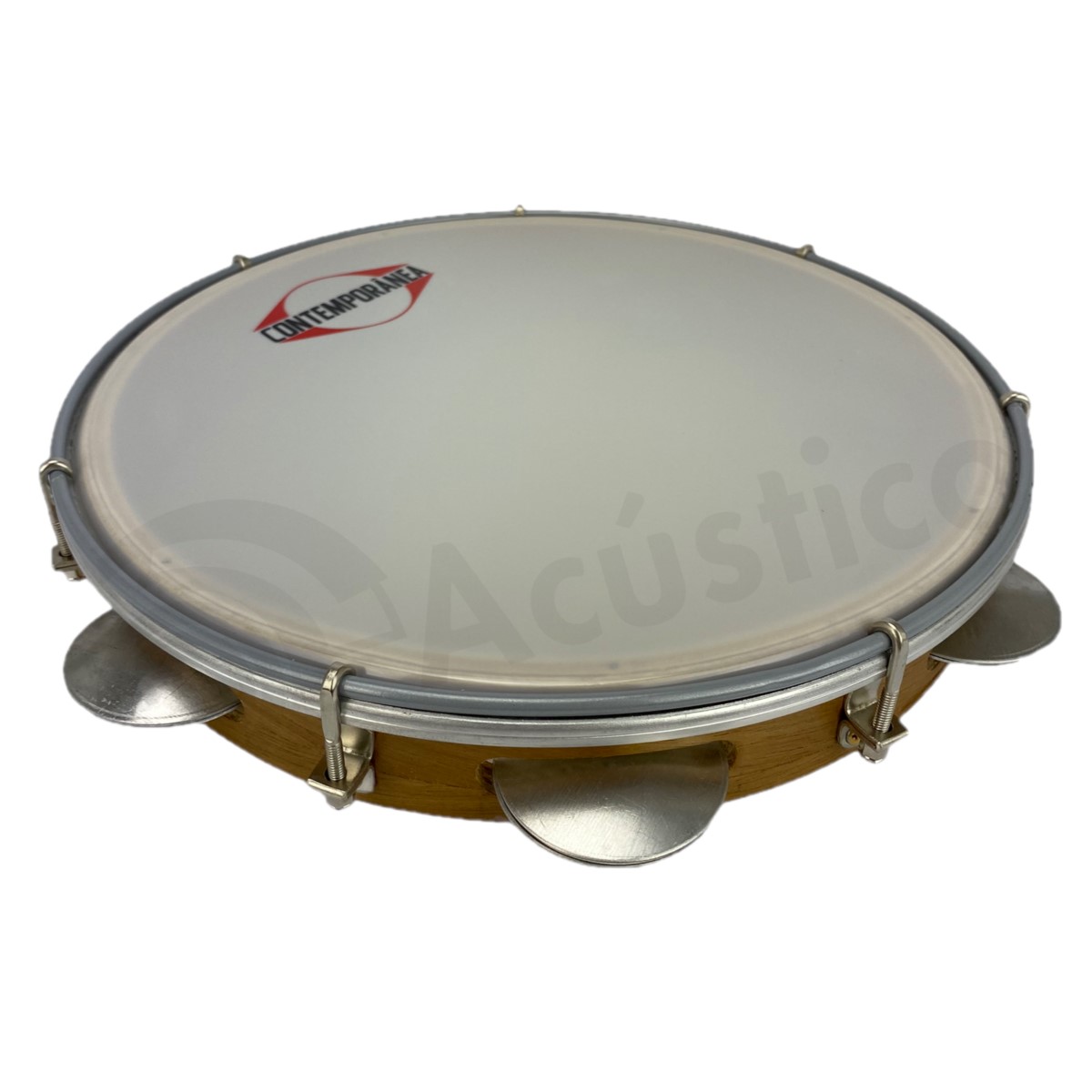 Pandeiro Contemporânea Light 10" Profissional Madeira Nylon - O ...