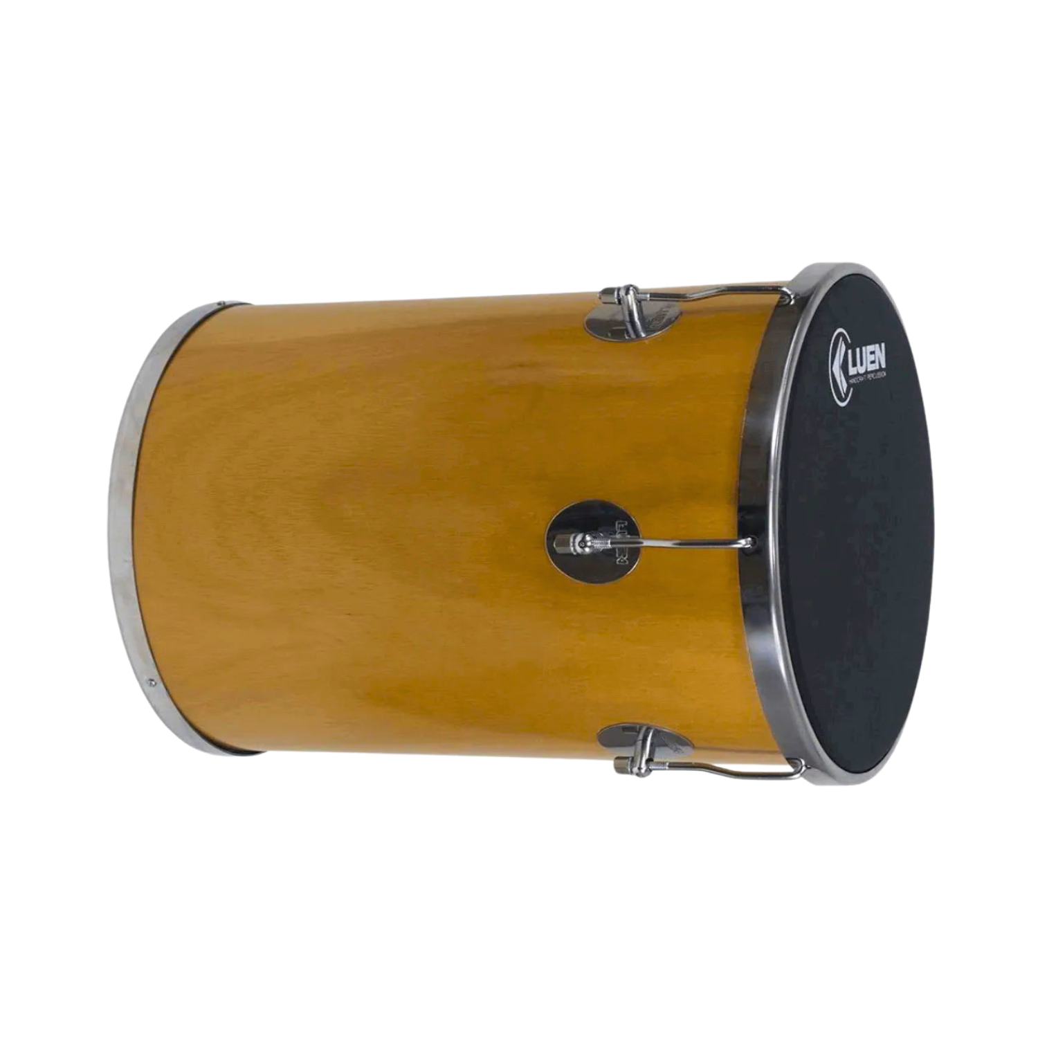 Rebolo Reto 45x12" Luen Em Madeira Com Pele Korino Preta - O Acústico ...