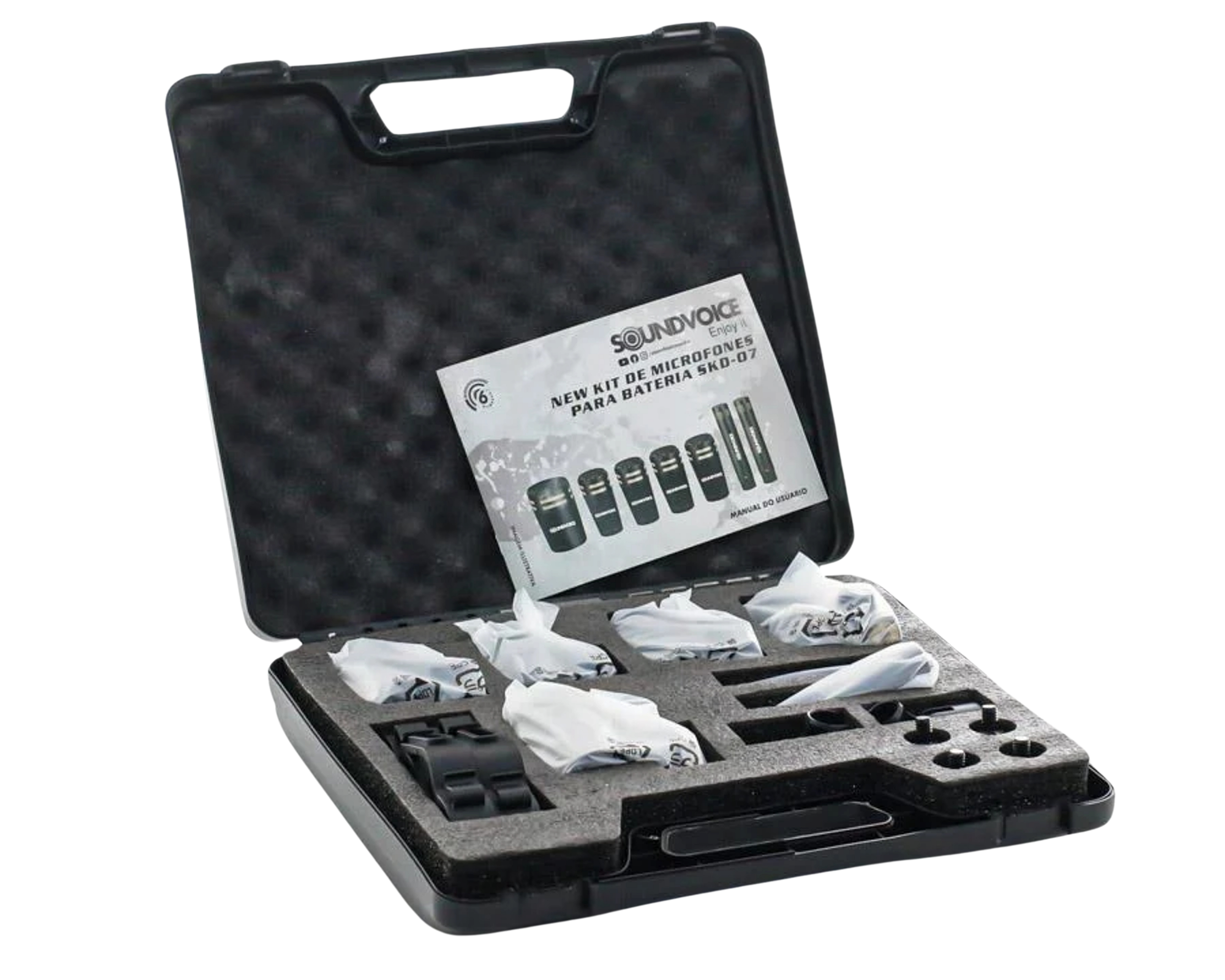 Kit Microfones Soundvoice Para Bateria skd-07 - O Acústico - Referência ...