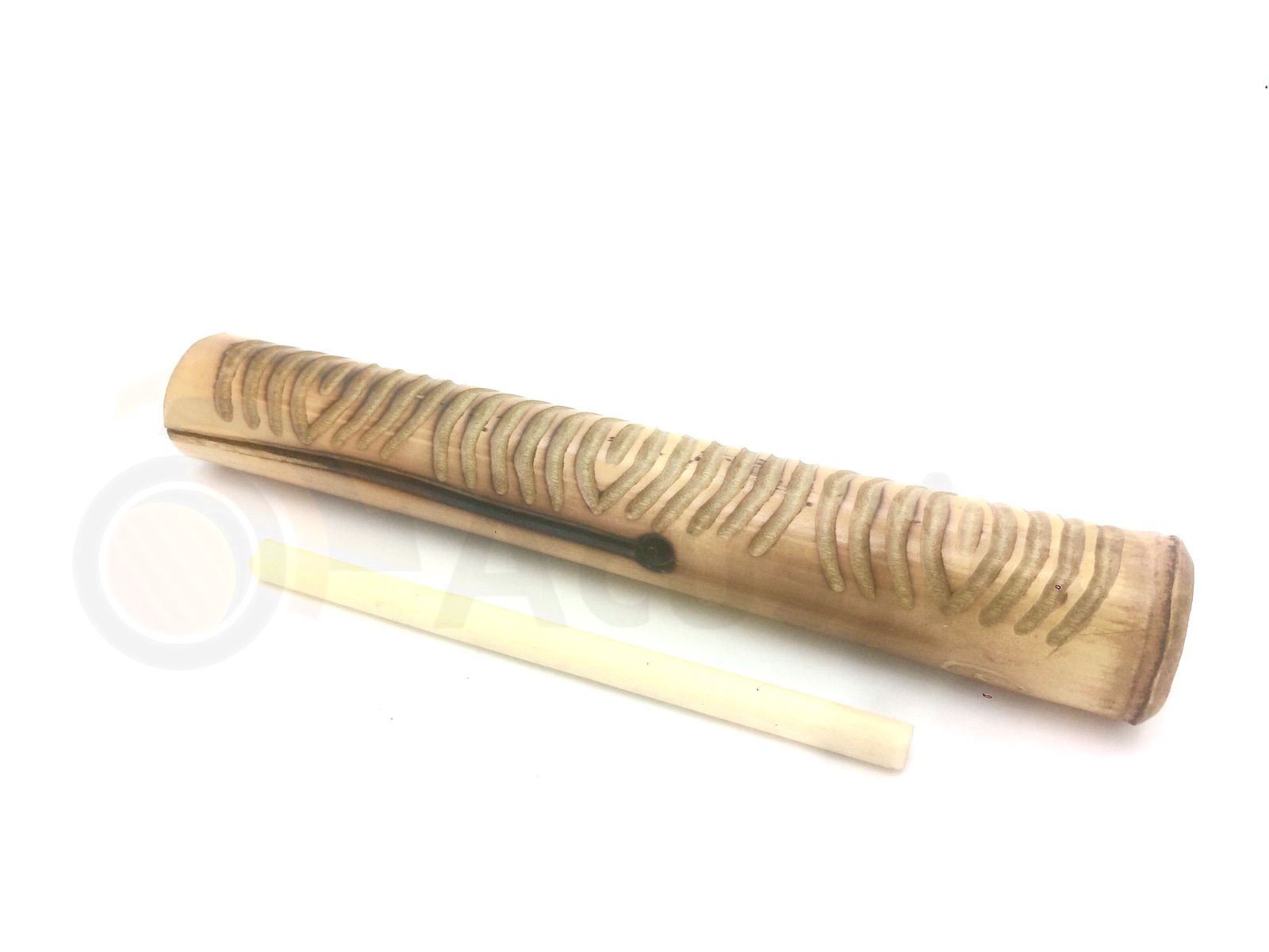 Reco-Reco Artesanal Em Madeira 3 Tons Com Baqueta - O Acústico ...