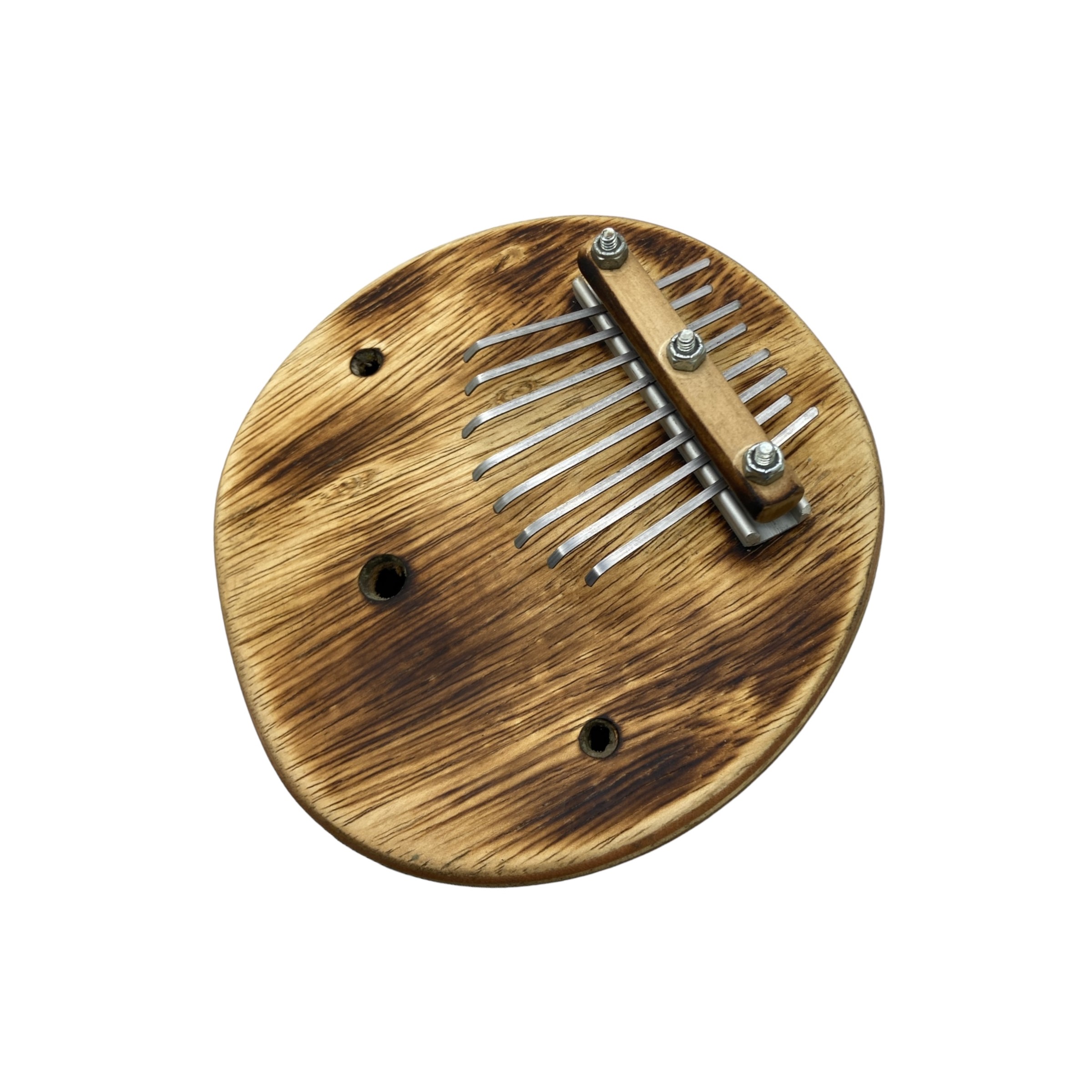 Kalimba Artesanal Média Com 8 Teclas Cabaça - O Acústico - Referência ...