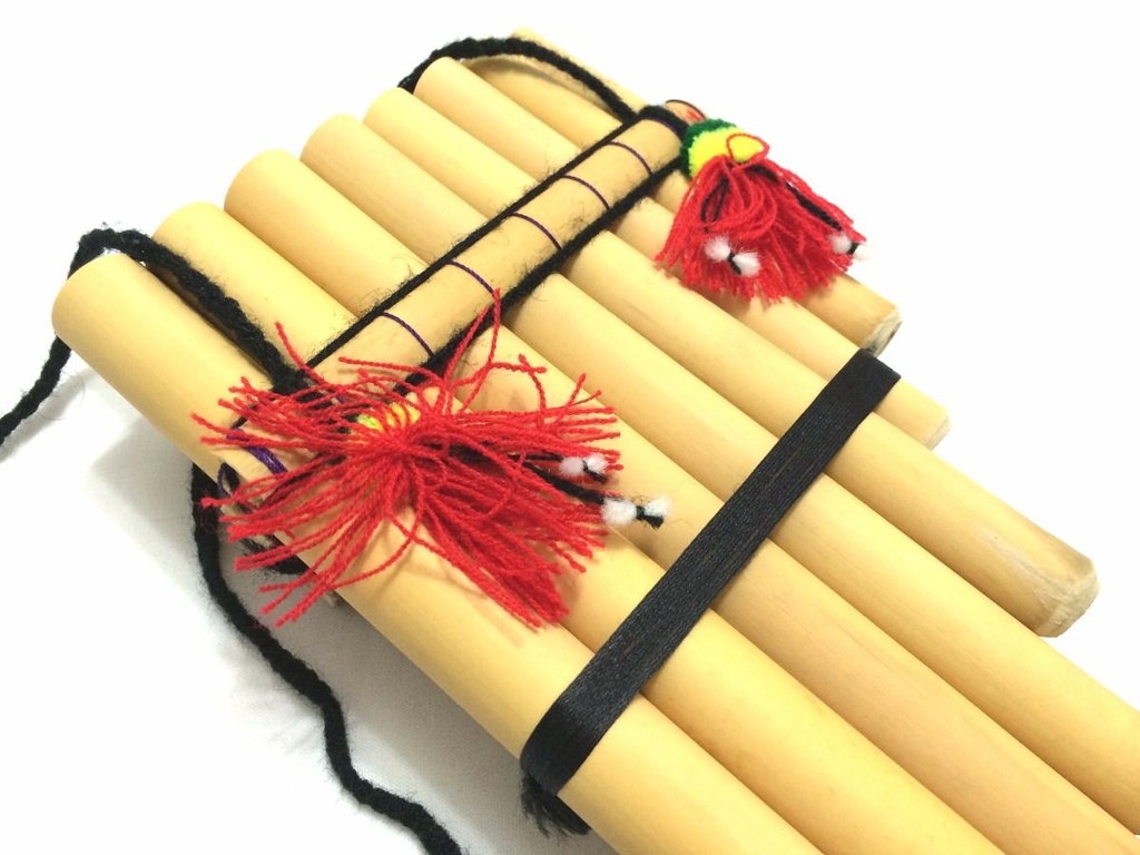Quena Flauta Pan Hecha Peruana Indígena Inca feita a mão - O Acústico ...