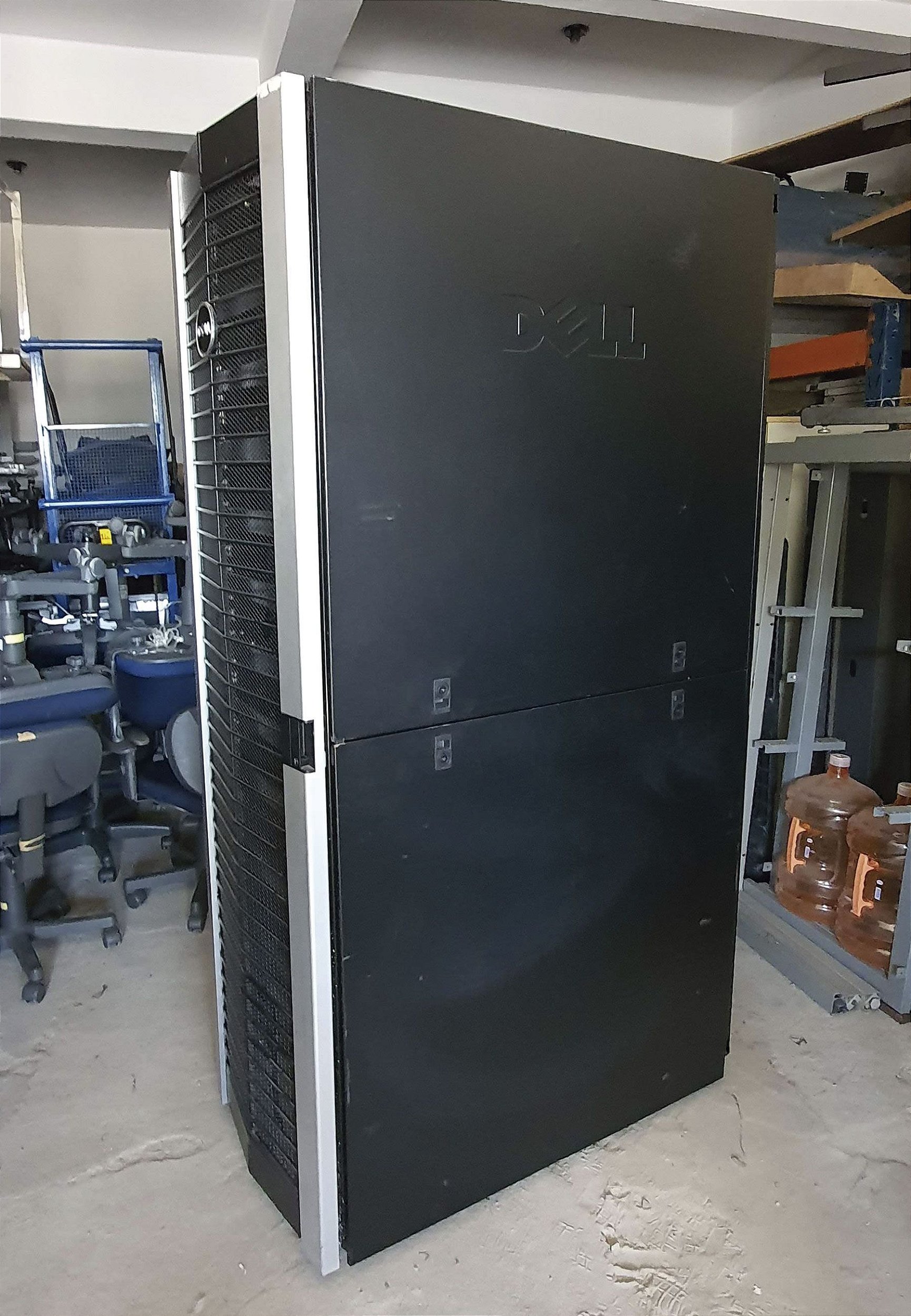 Rack Dell 42U c/ PDU e Rodas Portas Frontal Porta Traseira Dupla - Reuse Móveis Usados para ...