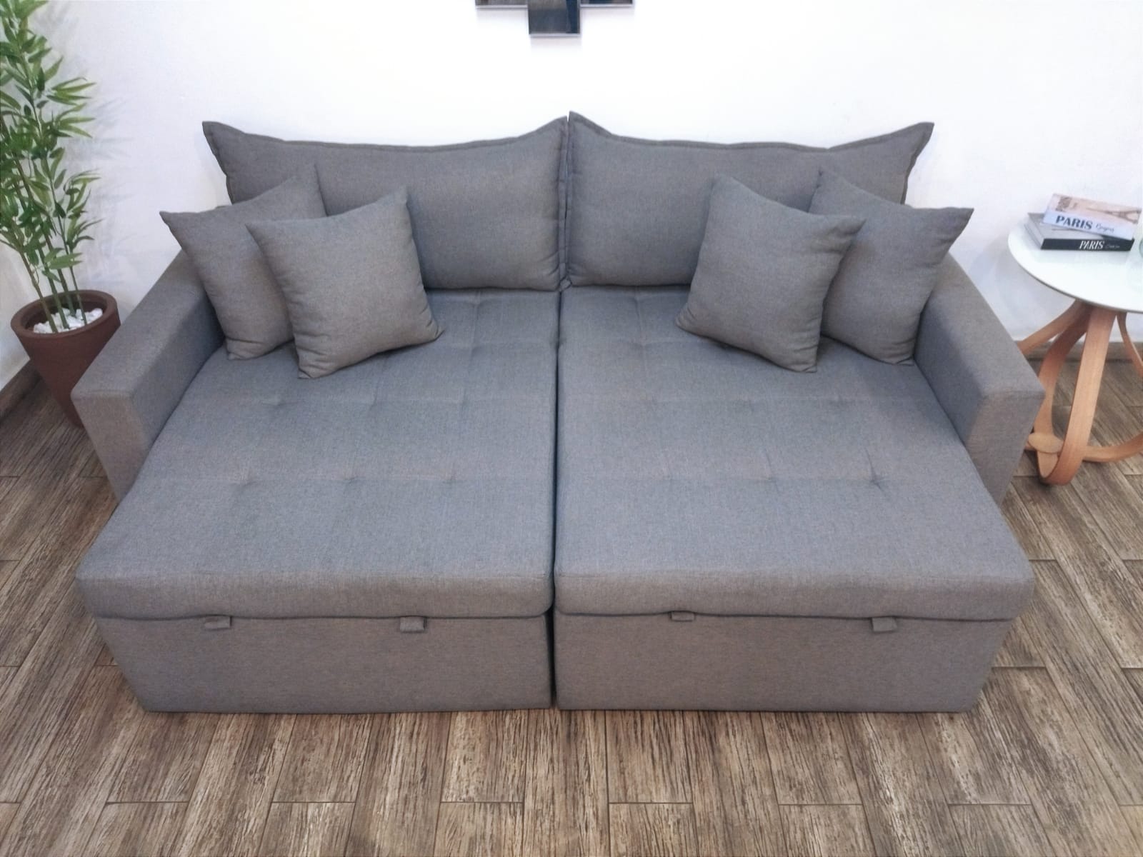 SOFÁ RETRATIL NÁPOLE - SEM CAIXA - Monterano Moveis