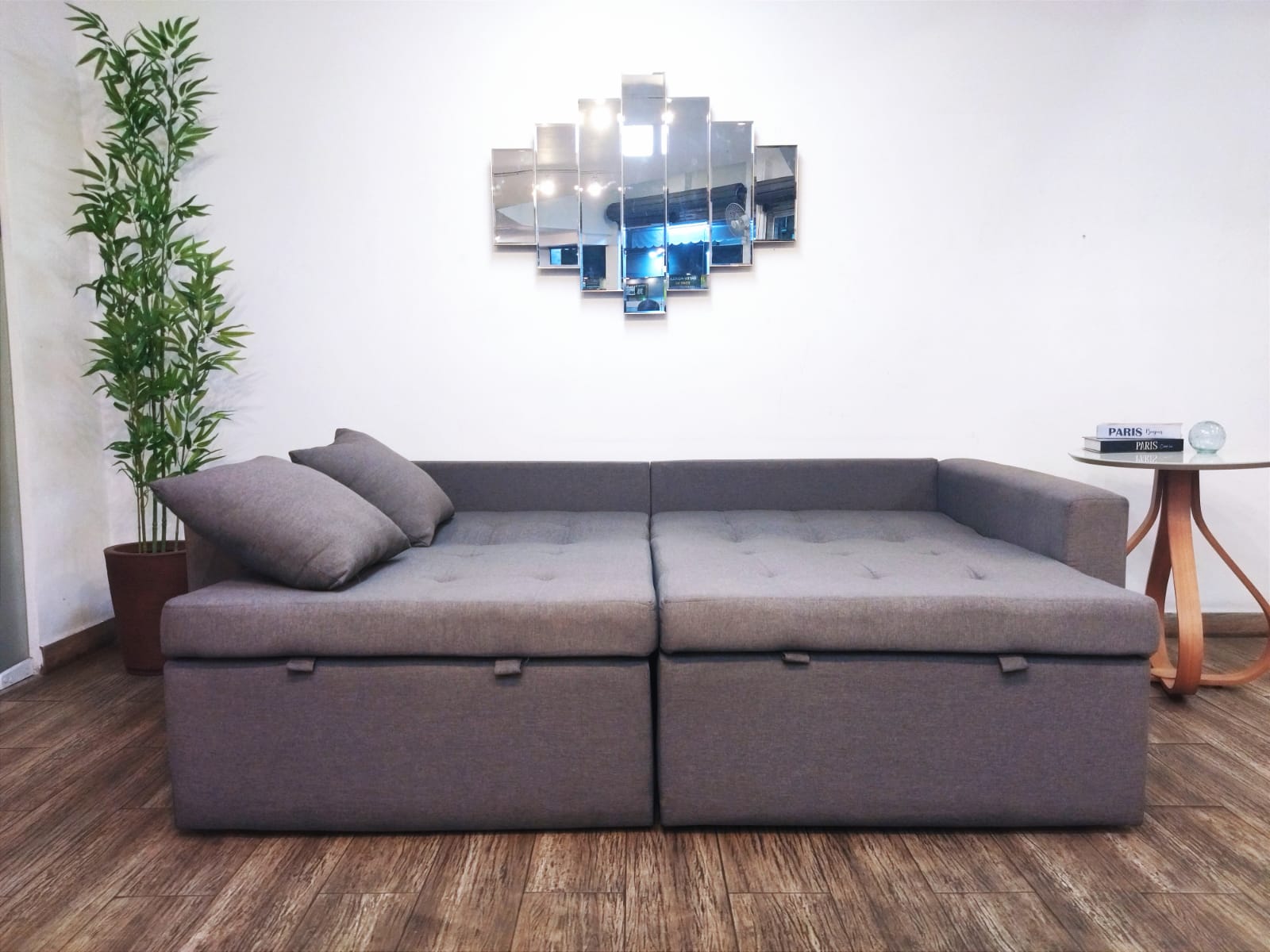 SOFÁ RETRATIL NÁPOLE - SEM CAIXA - Monterano Moveis