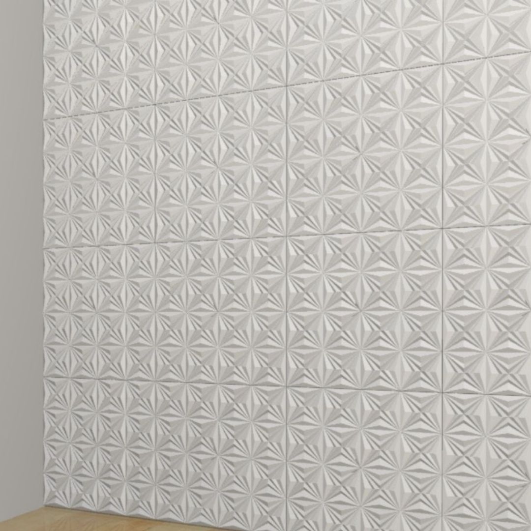 Forma De Gesso 3D em ABS - 0260 40x40cm - Decorativas Formas para Gesso 3D