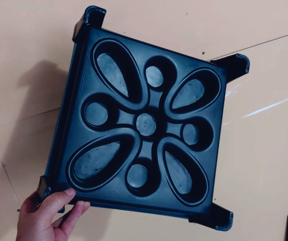 Forma em plástico injetado A0504 - Decorativas Formas para Gesso 3D