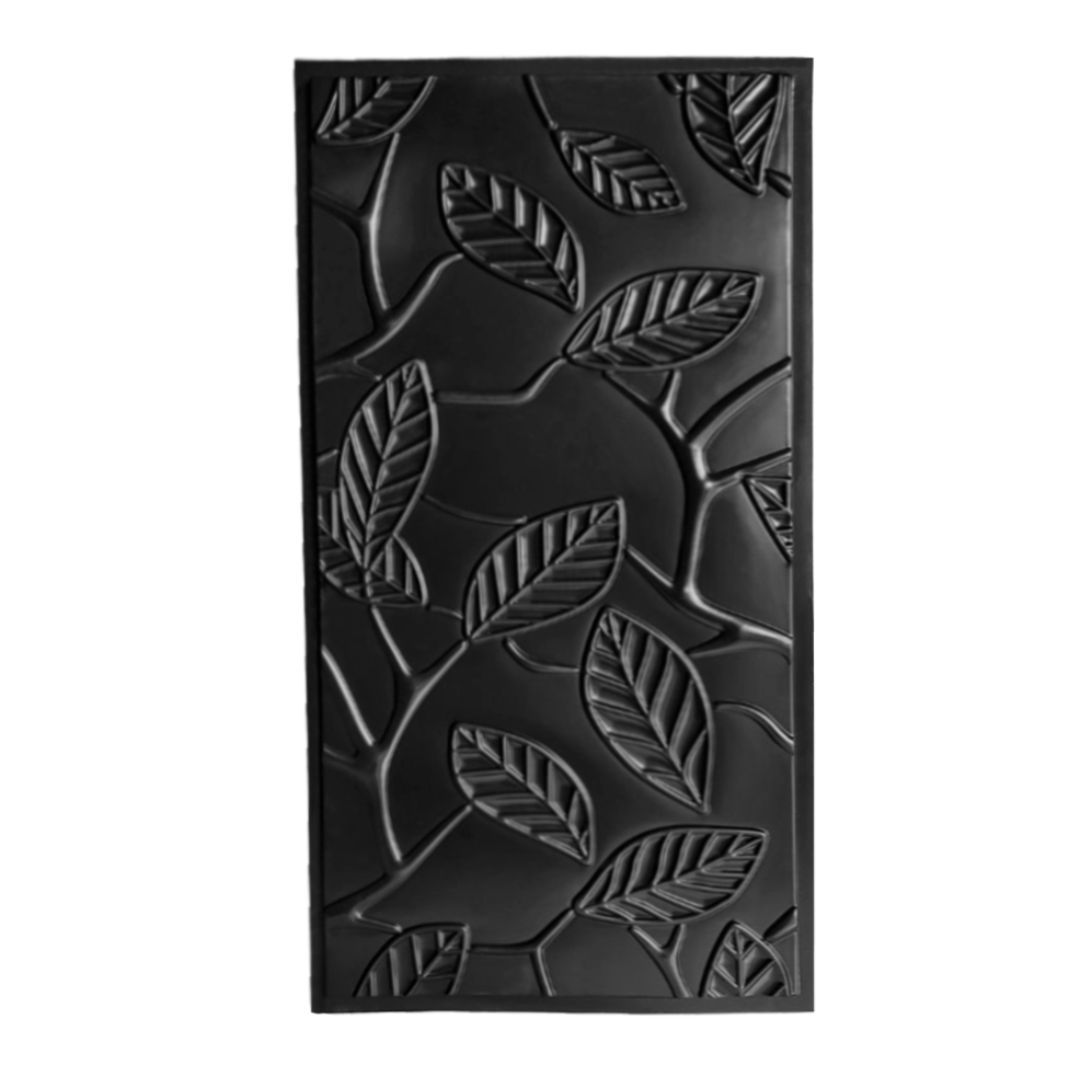 Forma De Gesso 3D Folhas em ABS - 0269 100x50 - Decorativas Formas para ...