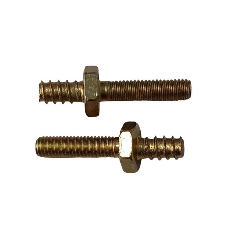 Parafuso Prisioneiro Sextavado M5 Rosca Dupla Porca Fixa Com 100Un ...