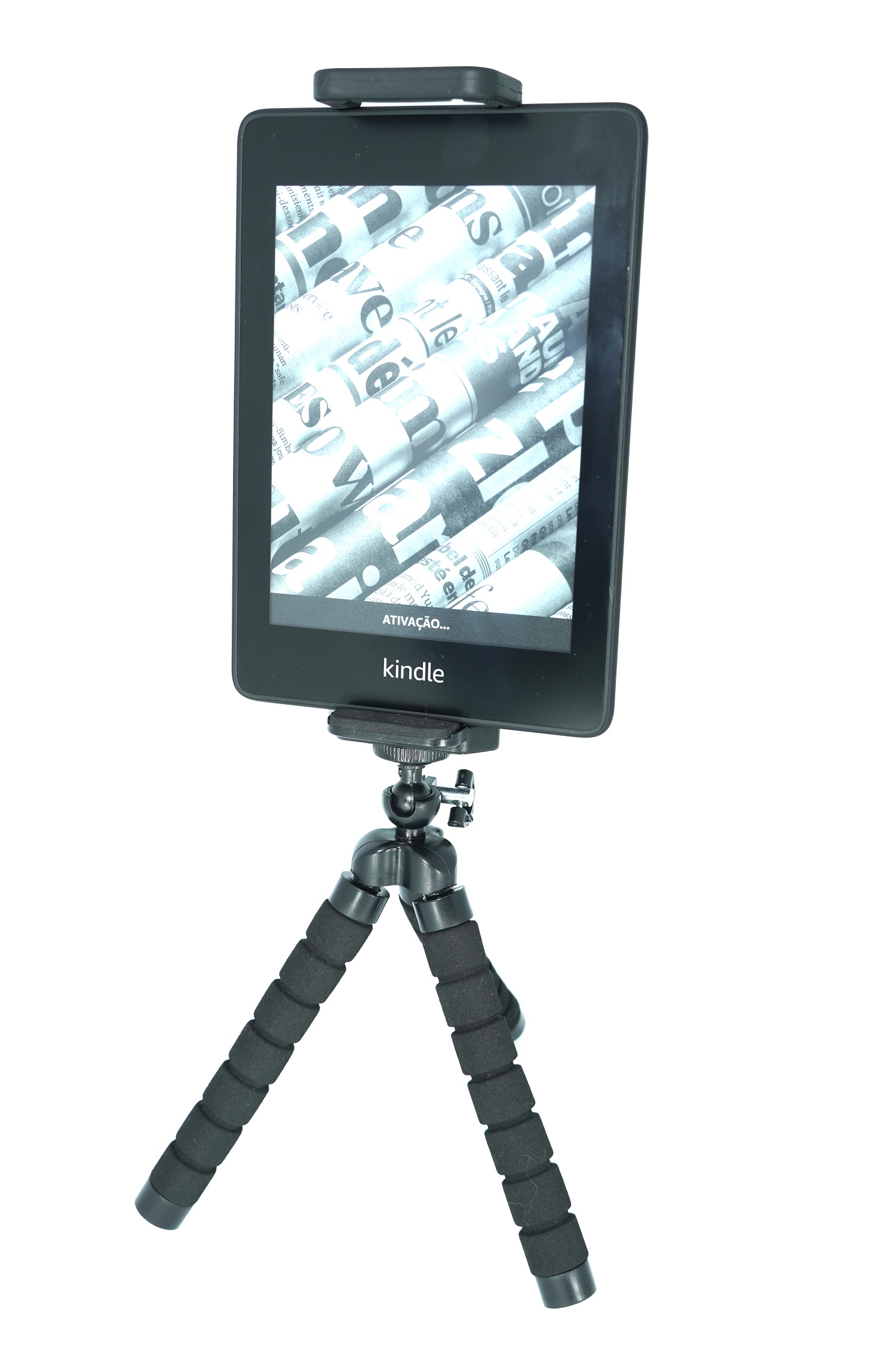 Mini Tripé Articulado Flexível Com Suporte Para Celular ou Tablet - Omniie