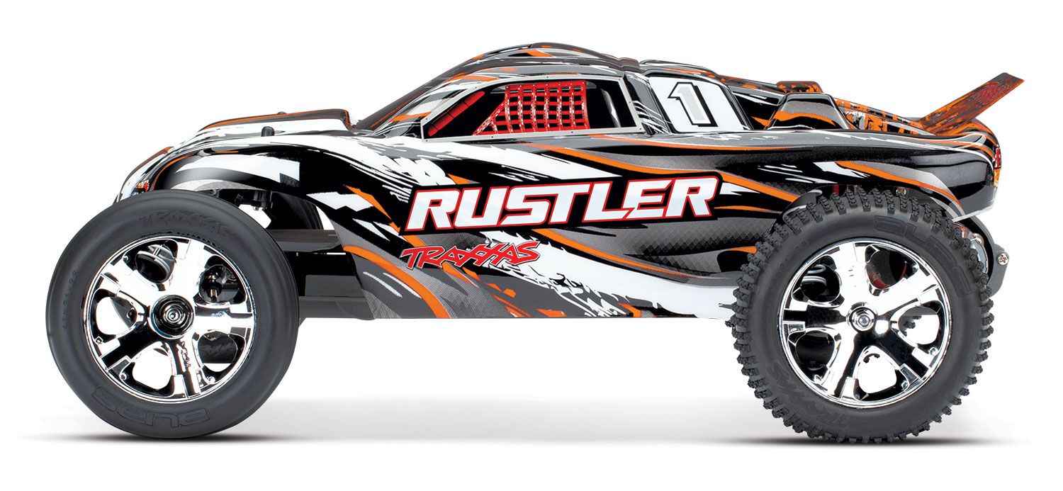 Traxxas Rustler XL-5 Modelo:37054-1 Completo RTR - Lacrado - Worldwide ...