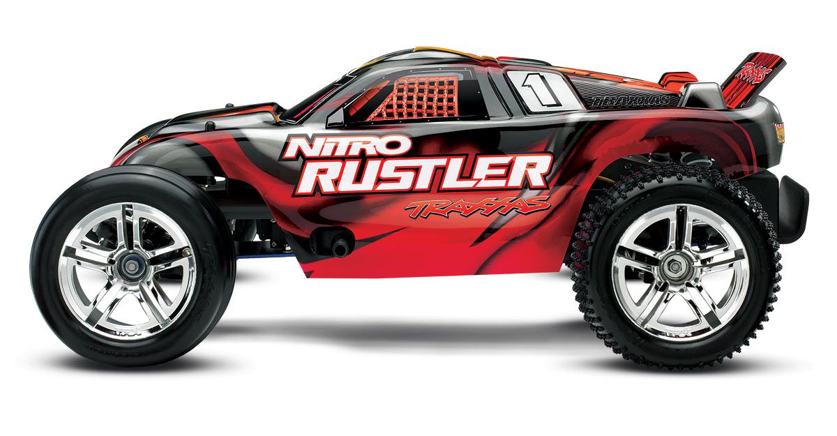 Traxxas RUSTLER NITRO RC Truck modelo: 44096-3 - Lacrado - Worldwide ...