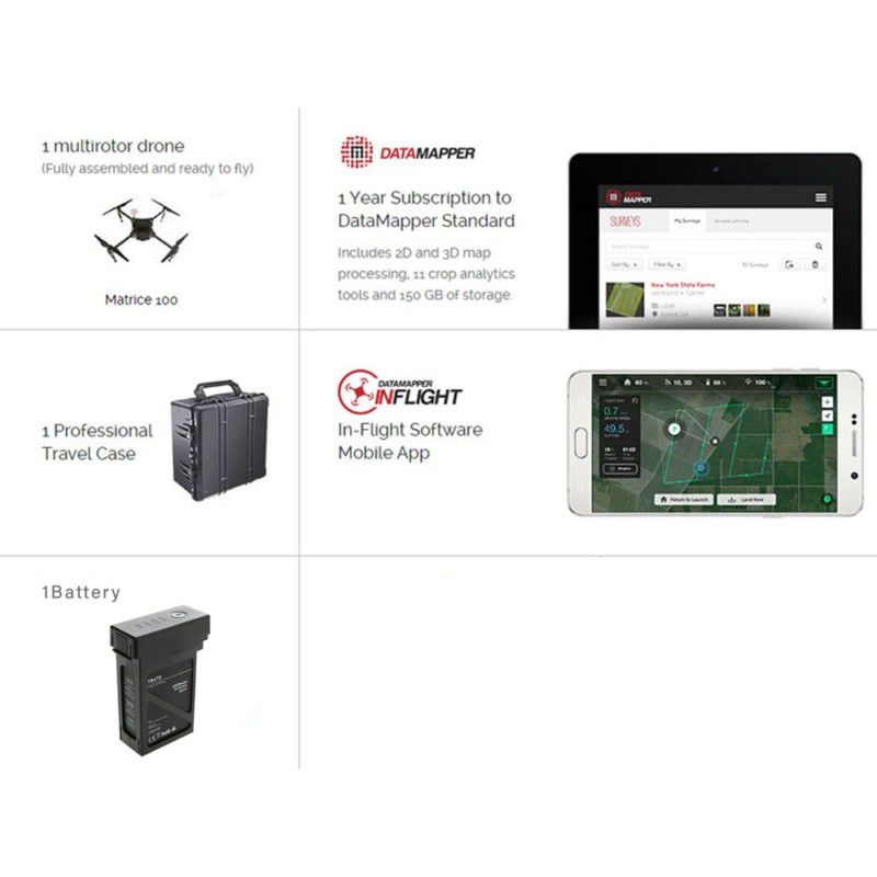 DJI Matrice Smarter Farmer Kit Agrícola Anatel RTF - Lacrado ...