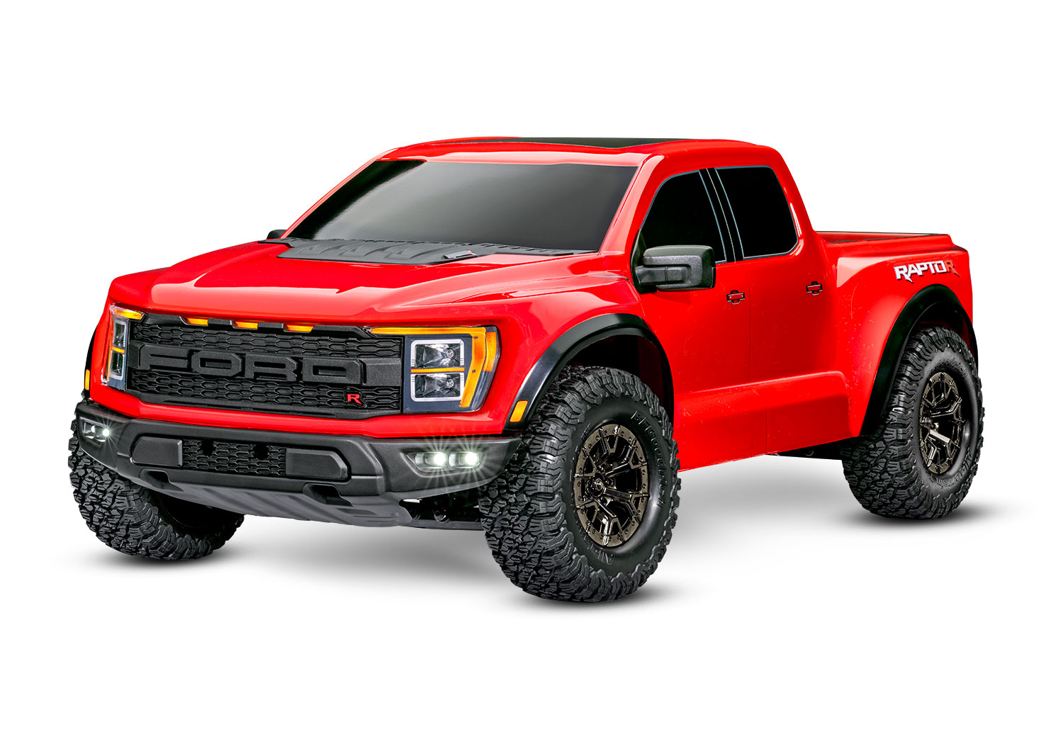 Traxxas Ford Raptor R F150 4x4 Vxl 1/10 Brushless TRA101076-4-Lacrado ...