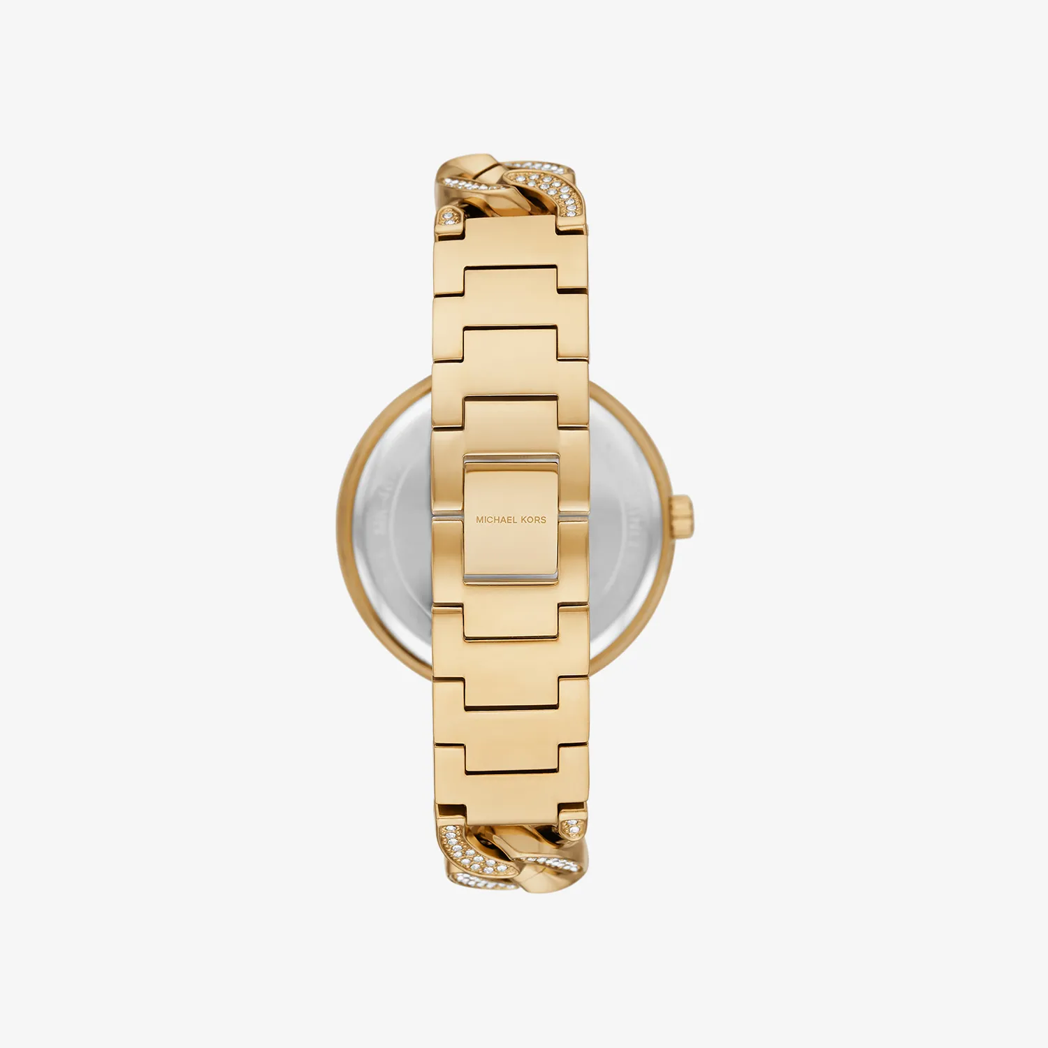 Relógio Michael Kors Feminino Aço Dourado C. Brilhos MK4674 - Lacrado ...