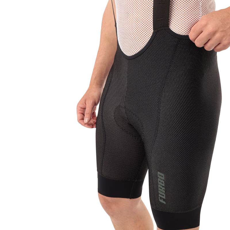 BRETELLE EASY PRO CARBON FURBO EVO MASCULINO / PRETO TAM - XG - ROXBIKESHOP