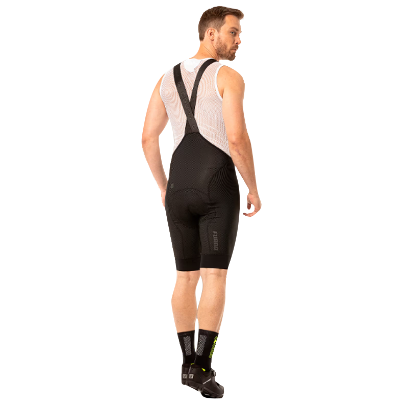 BRETELLE EASY PRO CARBON FURBO EVO MASCULINO / PRETO TAM - XG - ROXBIKESHOP