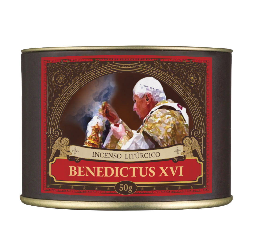 Incenso Benedictus XVI 50g - MILAGROS INCENSOS LTDA