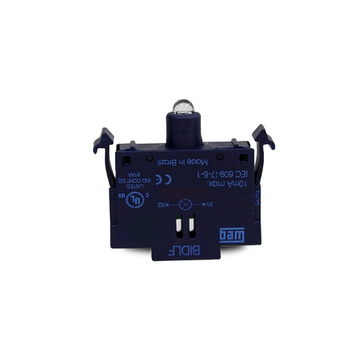 Bloco de Iluminação com LED Azul CSW BIDLF-4E26 24VCA/CC Weg - Eima ...