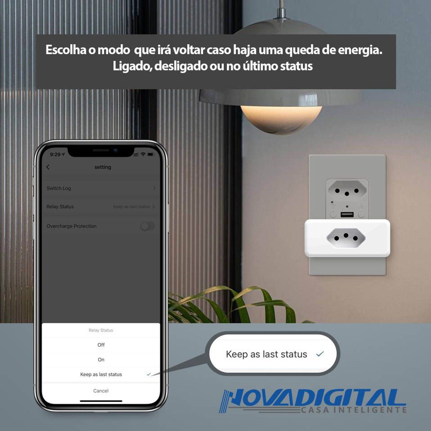 Tomada Inteligente Wi-Fi 20a Tuya Nova Digital - Loja Geek Smart ...