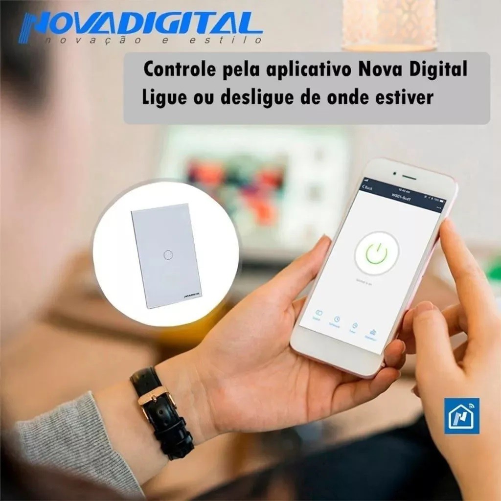 Interruptor Zigbee Tuya Smart Life Repete Sinal Zigbee - Loja Geek ...