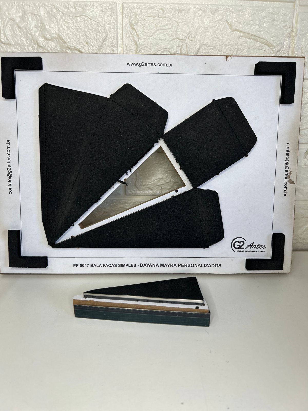 PP 0047 - Torre Visor Shaker - G2 Artes - Facas corte e vinco