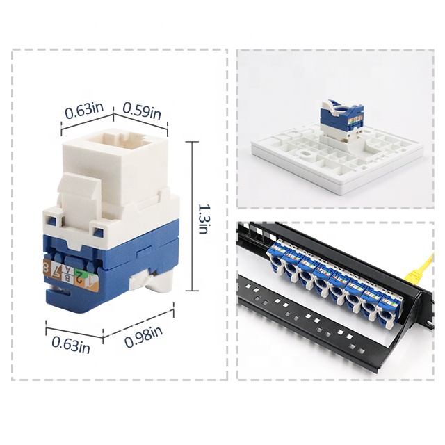 MK6-01TL RJ45 FÊMEA CAT6 TOOL LESS - NetPlus