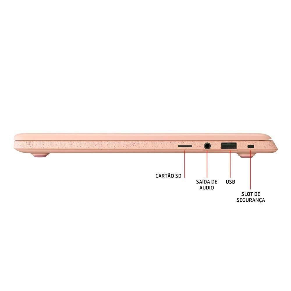 Notebook Samsung F30 13.3" Intel Celeron 4GB/64GB W10 Rosa - Luxgolden