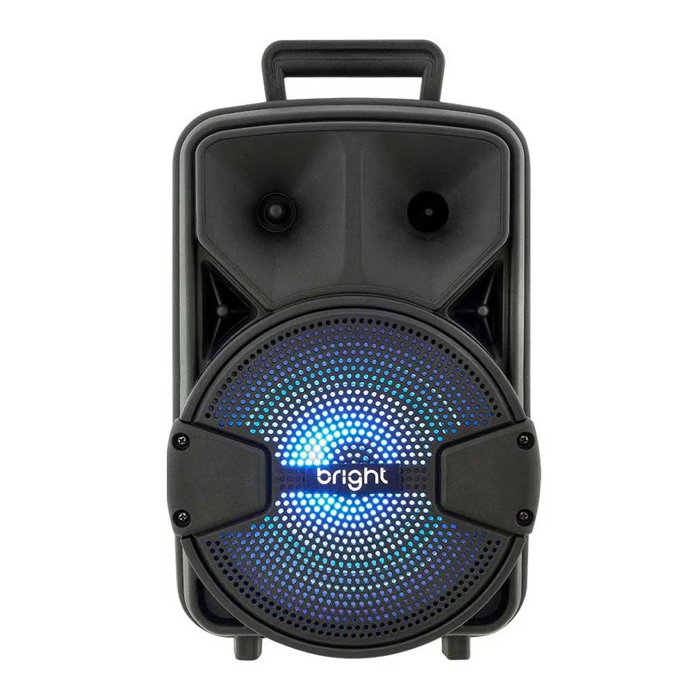 Caixa Amplificada Bright C05 Bluetooth 100W Cód.C05 Preto - Luxgolden