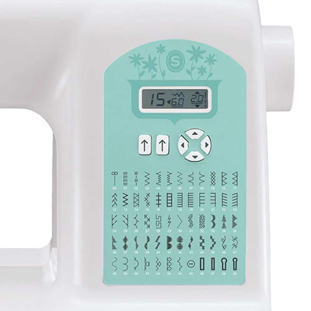 Máquina de Costura Doméstica Singer Starlet 6660 - 220V - Luxgolden