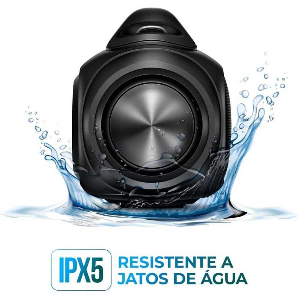 Caixa de Som Boombox Aiwa Bluetooth IPX5 50W AWS-BBS-02-A - Luxgolden