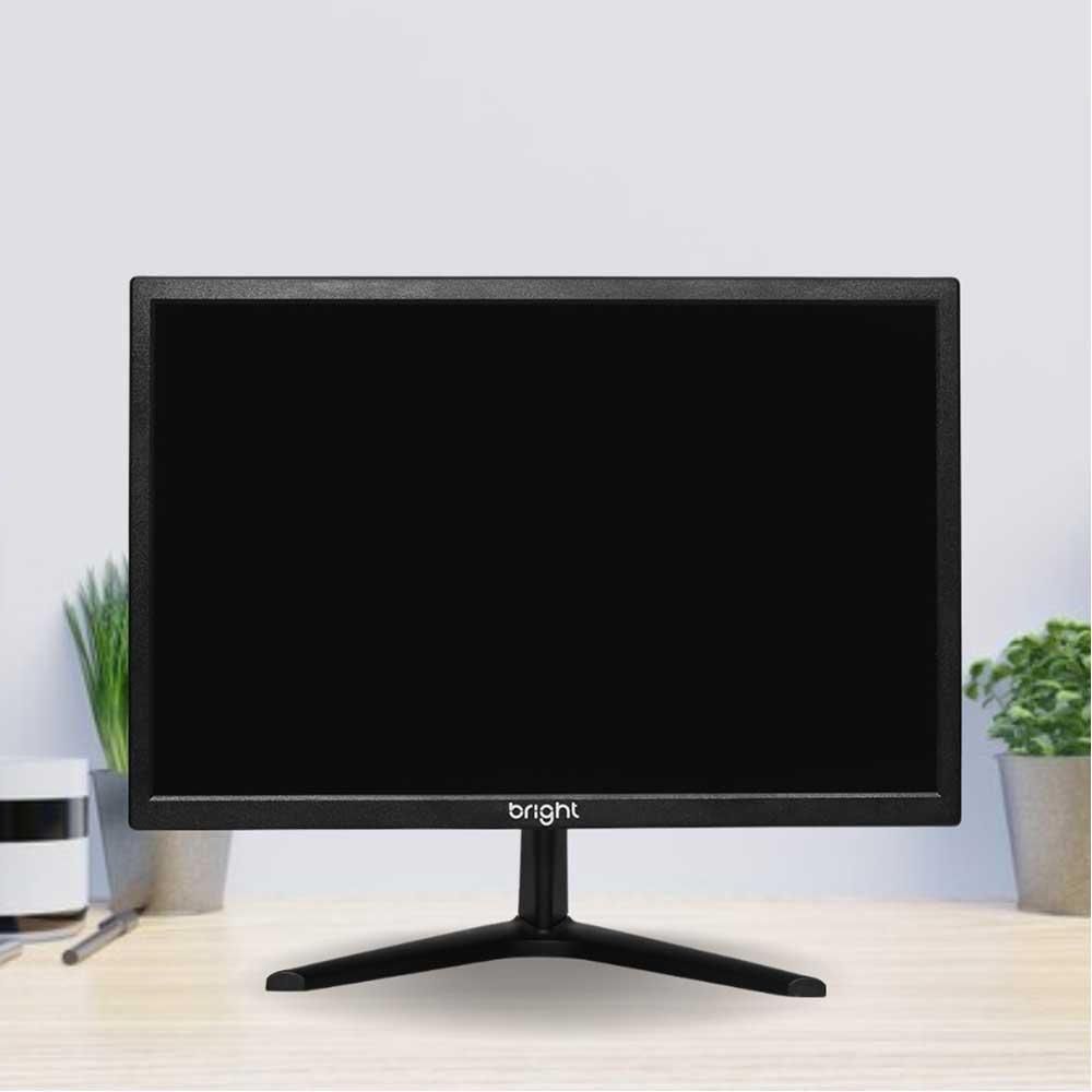 Monitor Office Bright 19" LED HD VGA+HDMI Cód.MT001 Preto - Luxgolden
