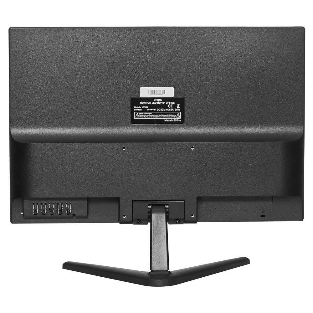 Monitor Office Bright 19" LED HD VGA+HDMI Cód.MT001 Preto - Luxgolden
