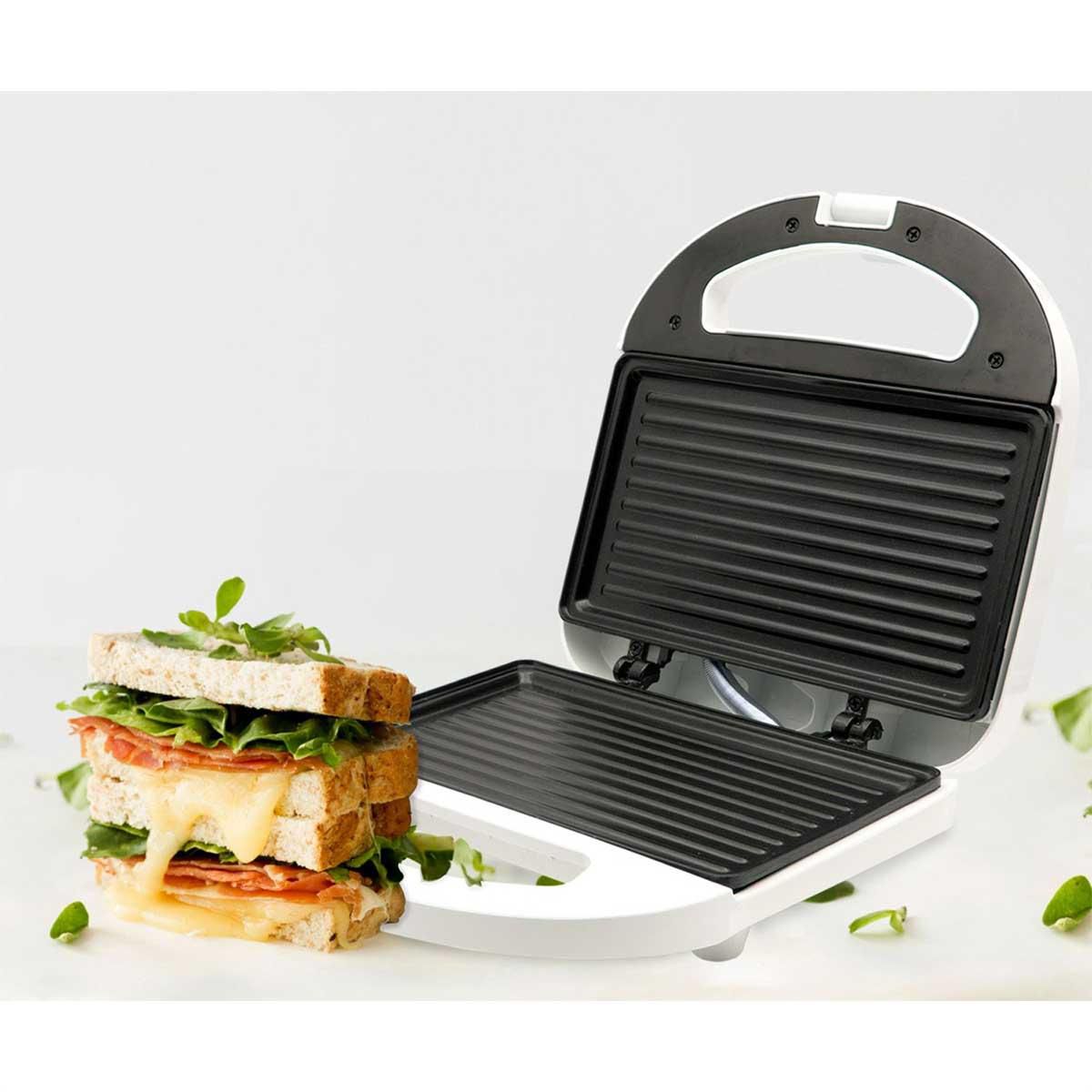 Sanduicheira Telefunken 650W Easymaker G Branco - 127V - Luxgolden