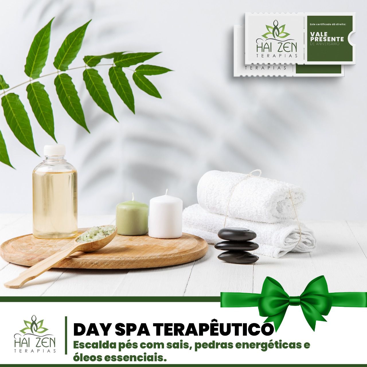 VALE PRESENTE - DAY SPA TERAPÊUTICO - HAI ZEN STORE | VIVA SUAS ...