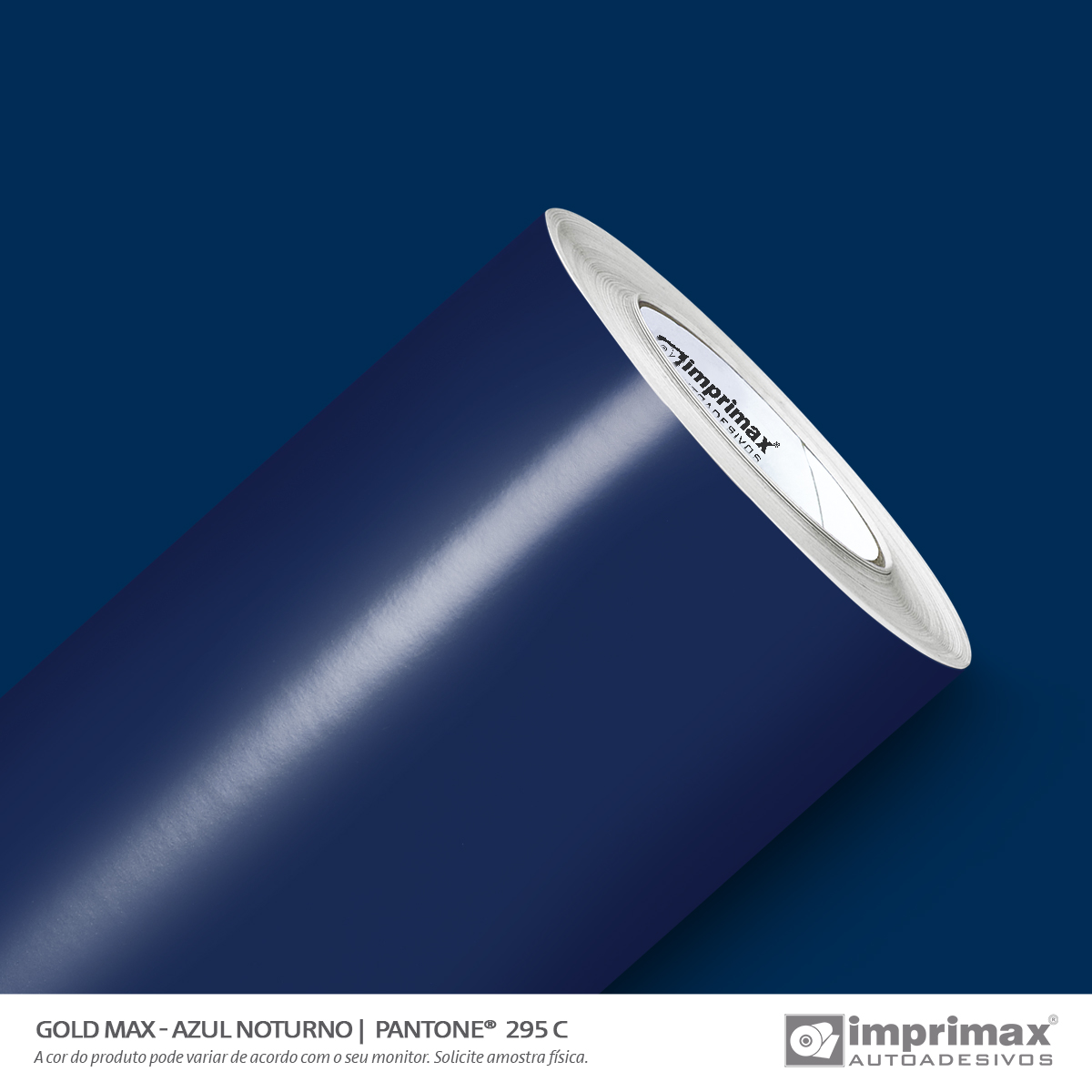 Papel de Parede - Gold Max Azul Marinho - 1,22m - Box Criativo Decor