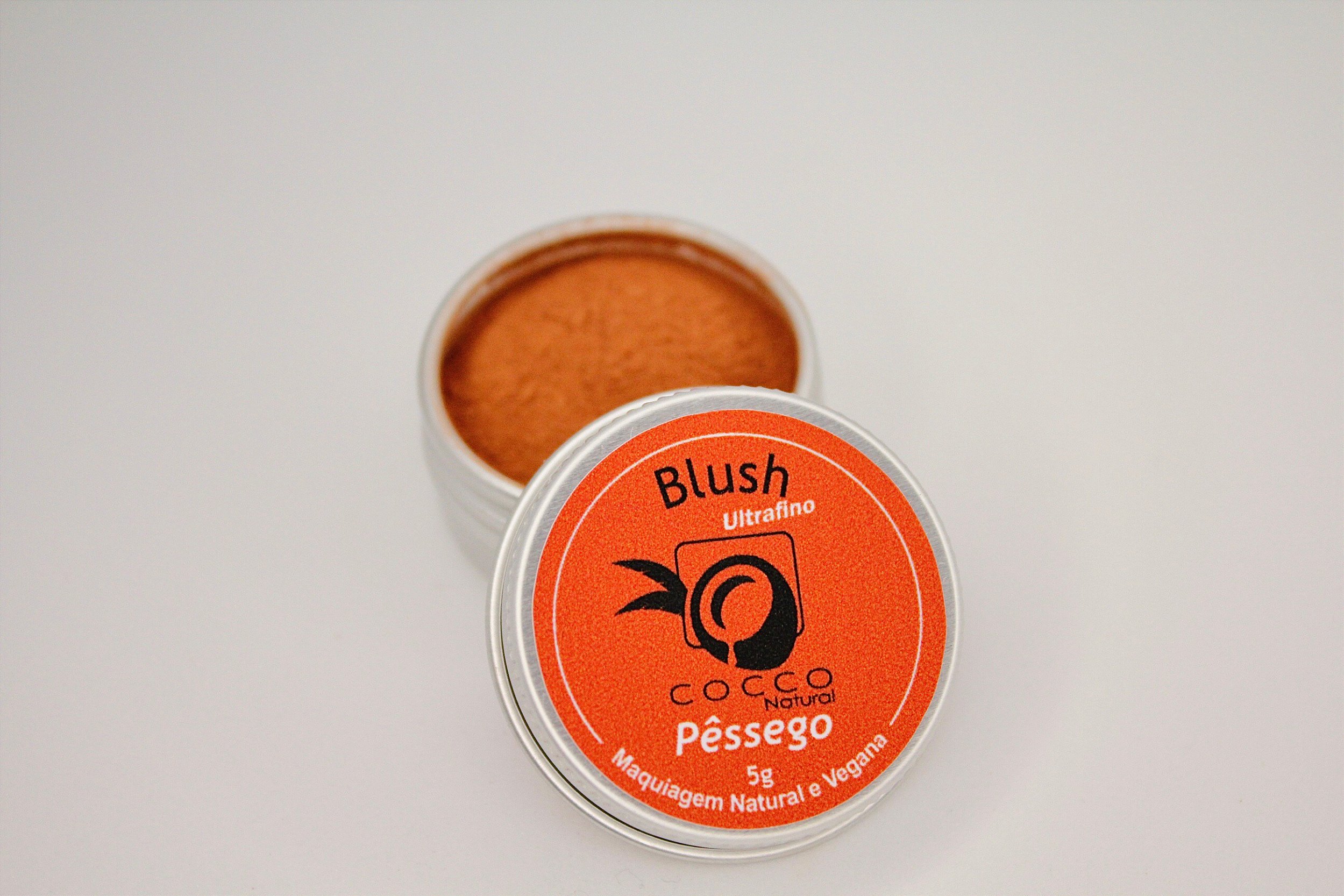Blush pêssego - CoCCo Natural Maquiagem