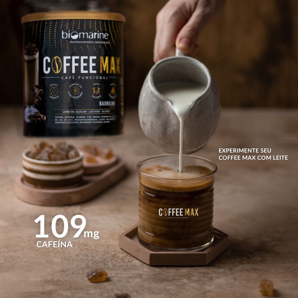 Bebida Funcional Coffee Max Biomarine - Bolelli Cosméticos