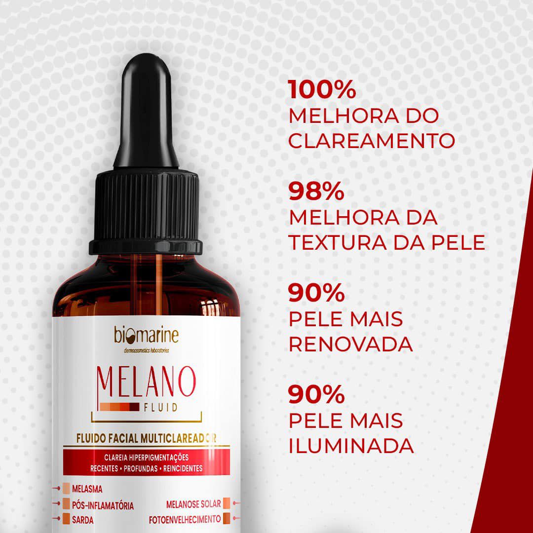 Kit Clareamento Melano Fluid Biomarine - Bolelli Cosméticos