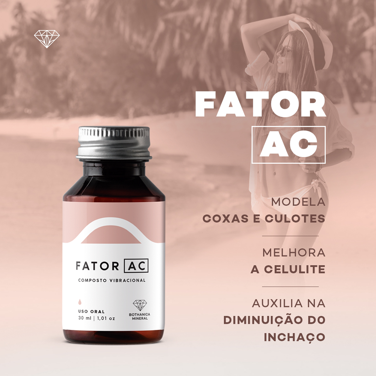 Detox Corporal Fator AC Bothanica Mineral - Bolelli Cosméticos