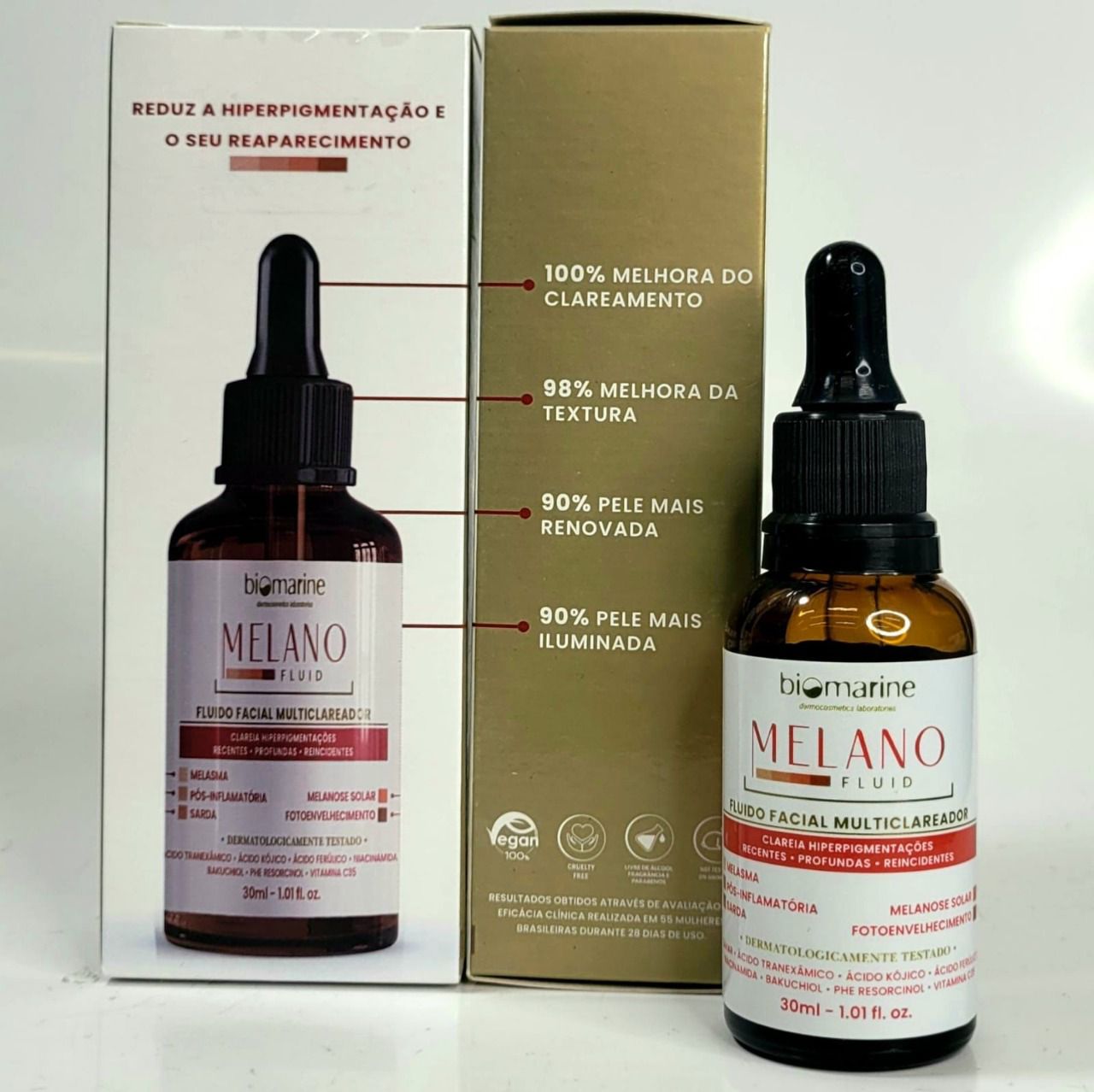 Kit Melano: Melano Defense + Melano Fluid + Melano Eyes - Bolelli ...