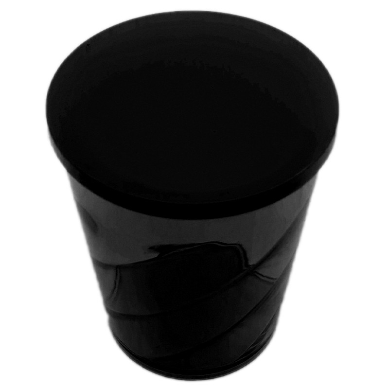 Copo shot com tampa preta - Império do Transfer | Produtos e Acessórios ...
