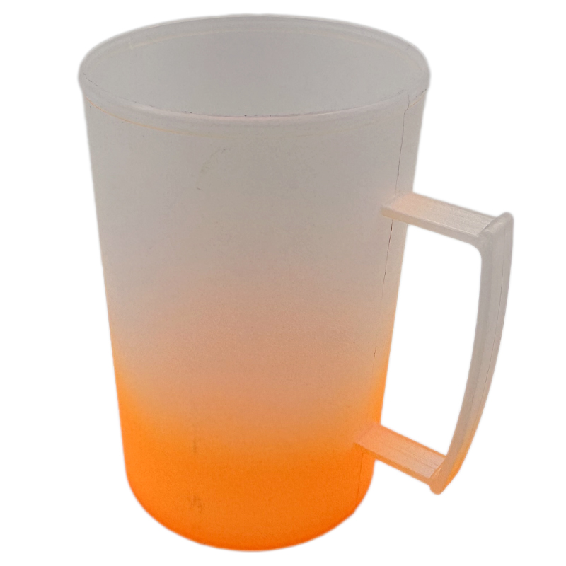 Caneca chopp jateado laranja neon 500 ml - Império do Transfer ...