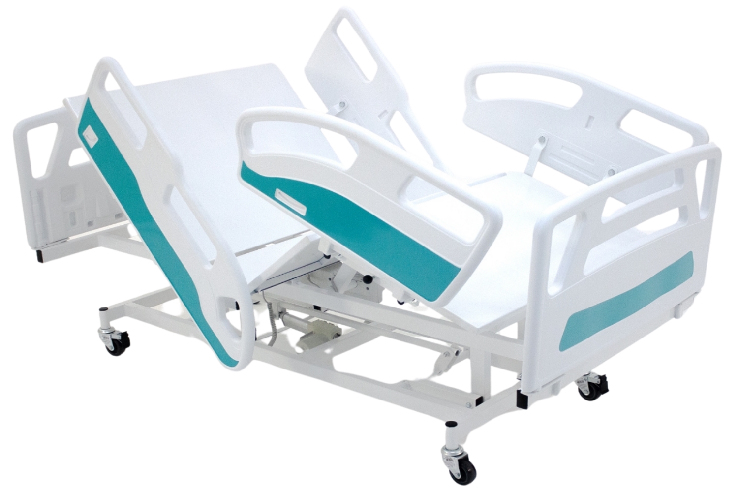 Cama Hospitalar Motorizada 3 Movimentos com Elevação do Leito 1033 AS ...