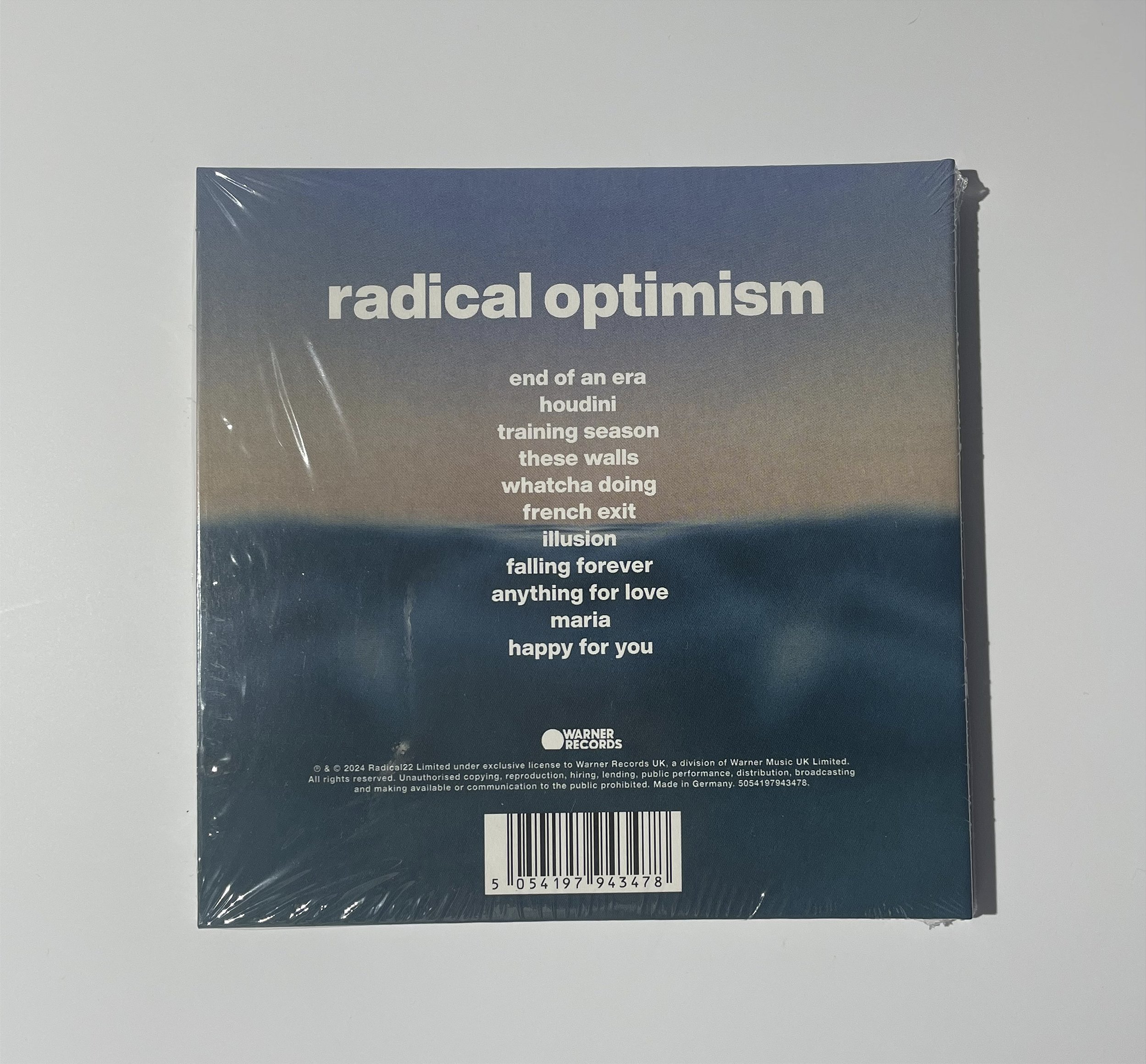 Dua Lipa - Radical Optimism - CD Lenticular - Factory Records