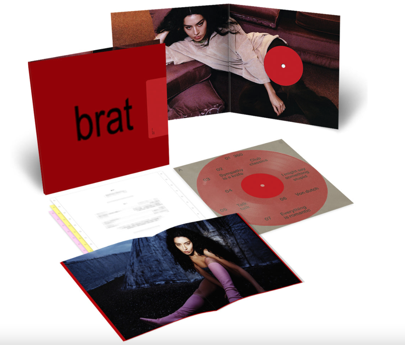 Charli XCX - Brat (Picture Disc - Red) - LP - Factory Records