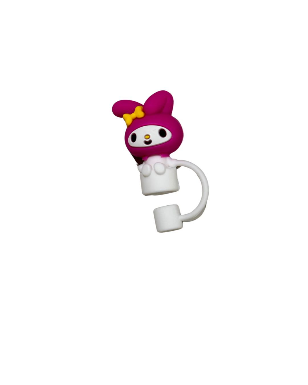 Protetor de Canudo Hello Kitty e Amigos - UNIDADE - CHERRY BRAZIL