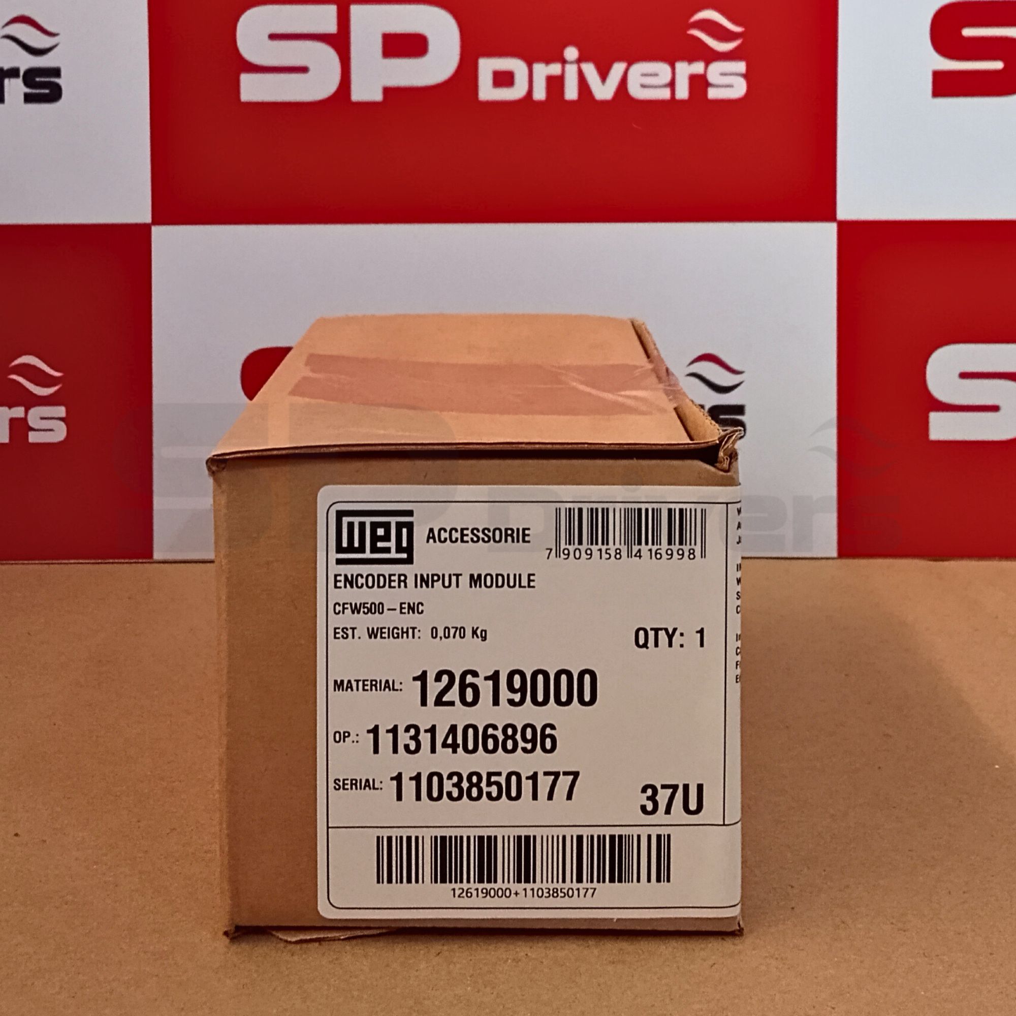 MODULO ENTRADA ENCODER CFW500-ENC - SPDrivers - Loja Online