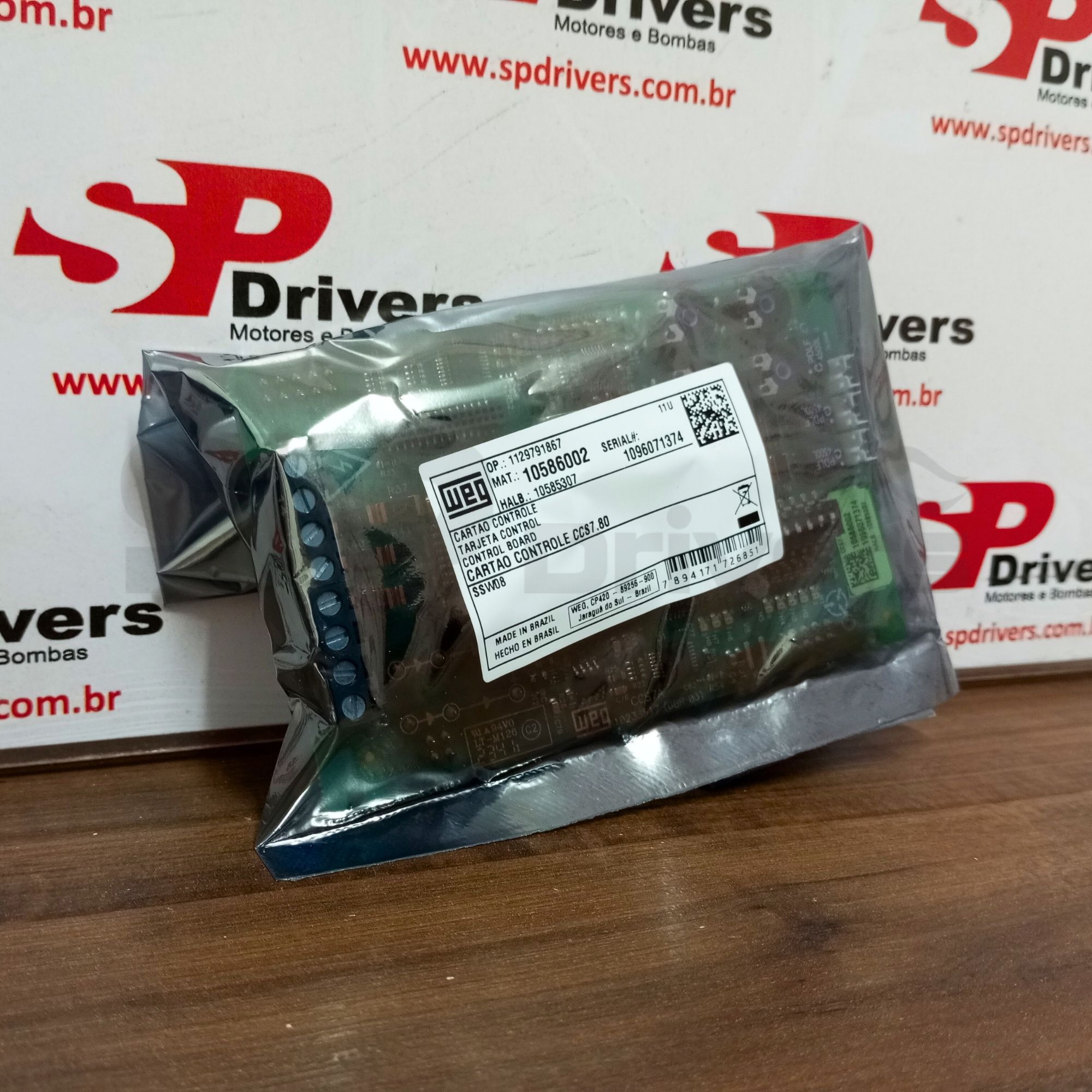 CARTÃO CONTROLE CCS7.80 - SPDrivers - Loja Online CARTÃO CONTROLE CCS7.80 - SPDrivers - Loja Online